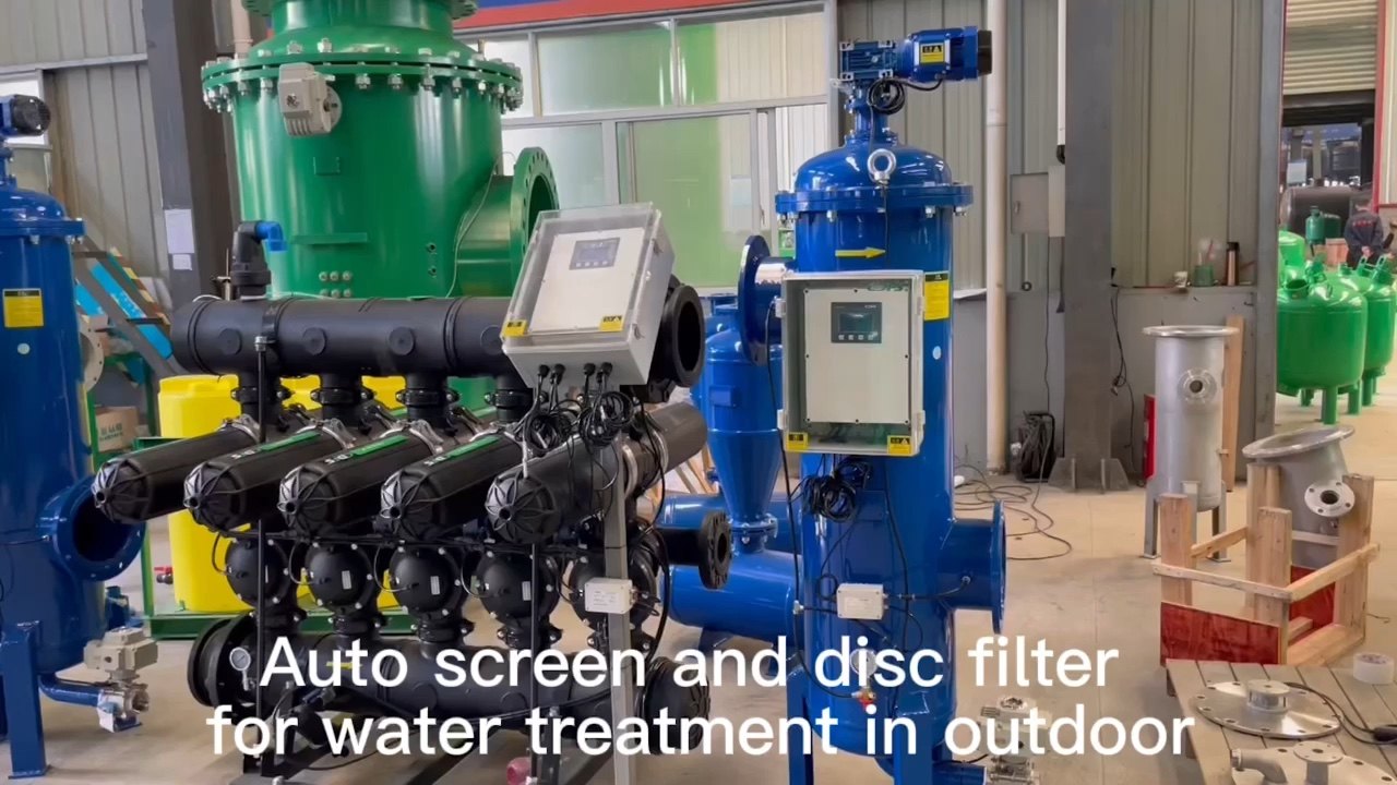 Self-cleaning Disc Filter Automatic Backwash For Pretreatment Of ...