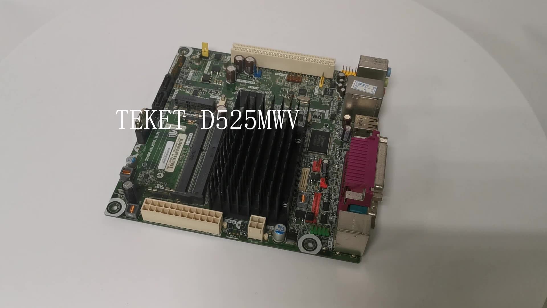 Inteldesktopmini- Itxเมนบอร์ดเมกะไบต์d525mwกับอะตอมd525nm10และ - Buy ...