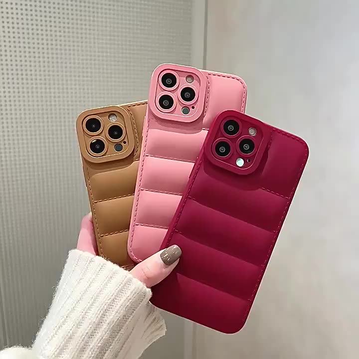 Designer North Logo Puffer Tpu Phone Case For Apple Iphone 12 Pro Max ...