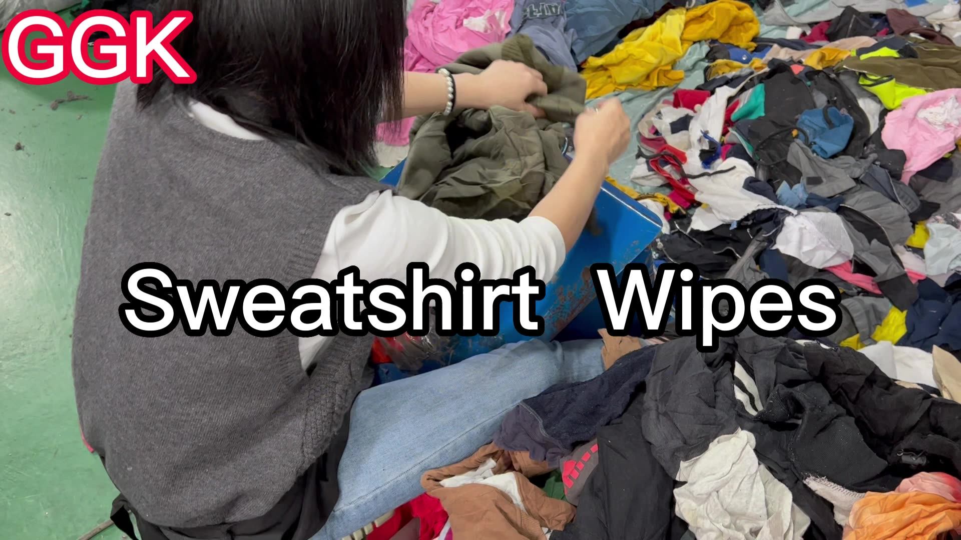 Sample Cotton Rags Painter Rags Textile Waste Recycled Cotton Cloth ...