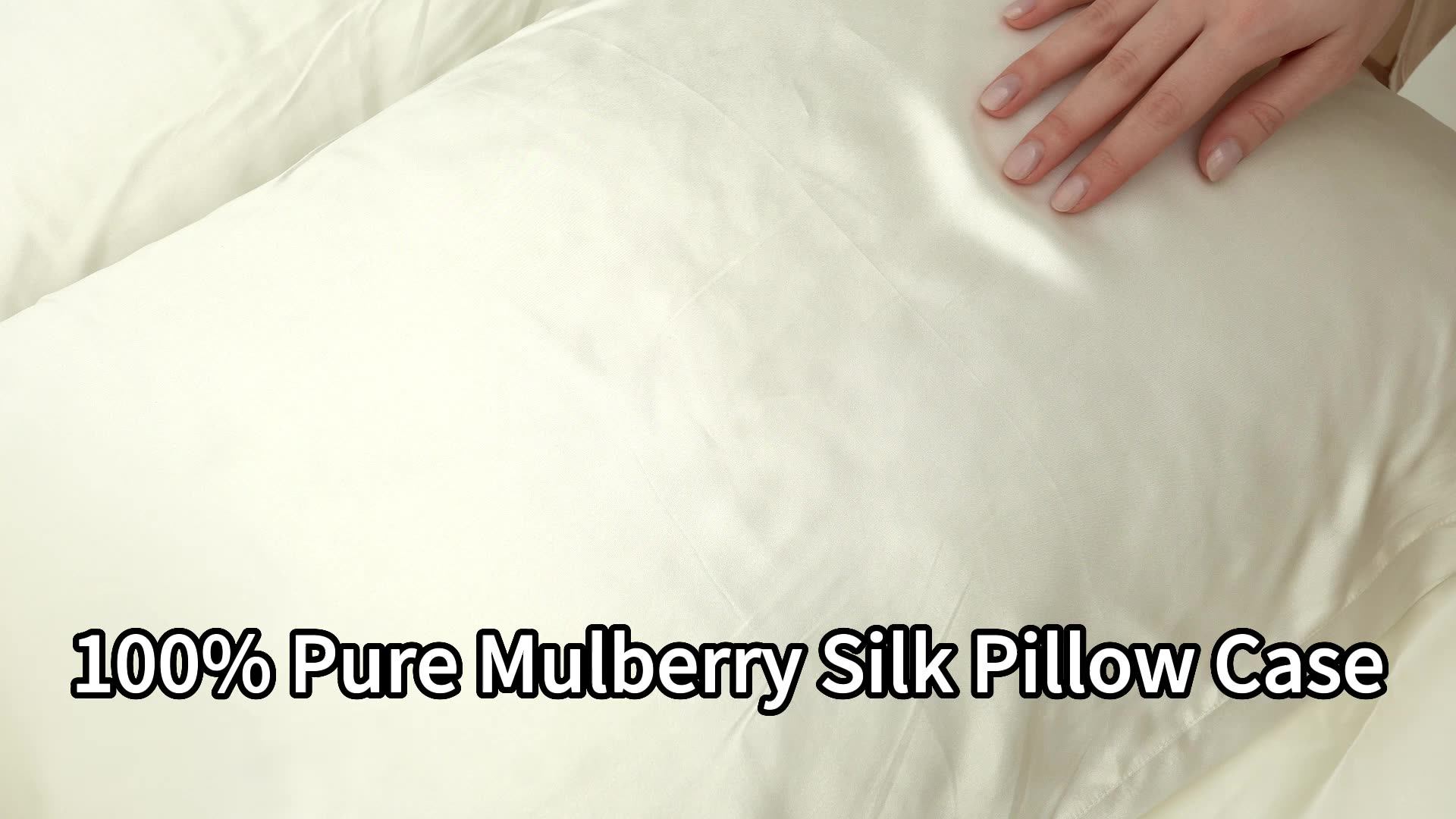 Custom Logo And Private Label Real Silk Pillow Case 100% Mulberry Silk ...