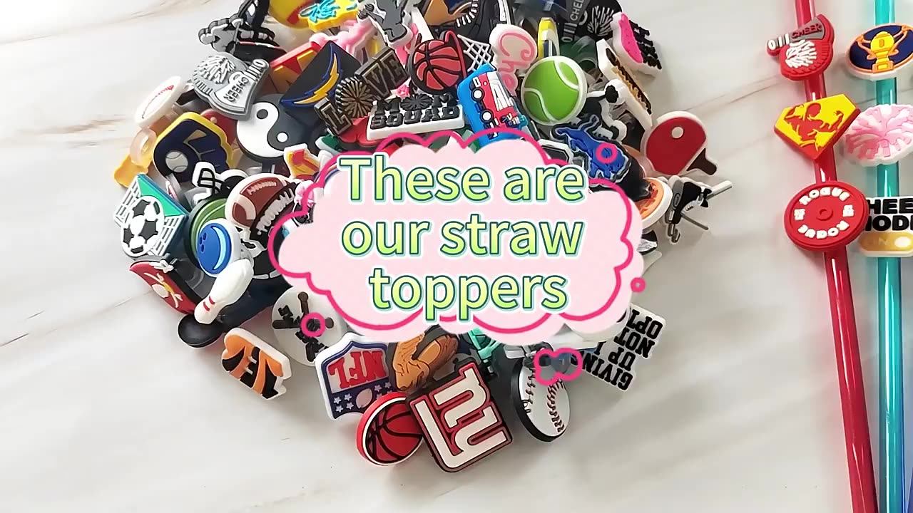 Trending Hot Products Straw Topper Charms Letter Number Tumbler Topper ...