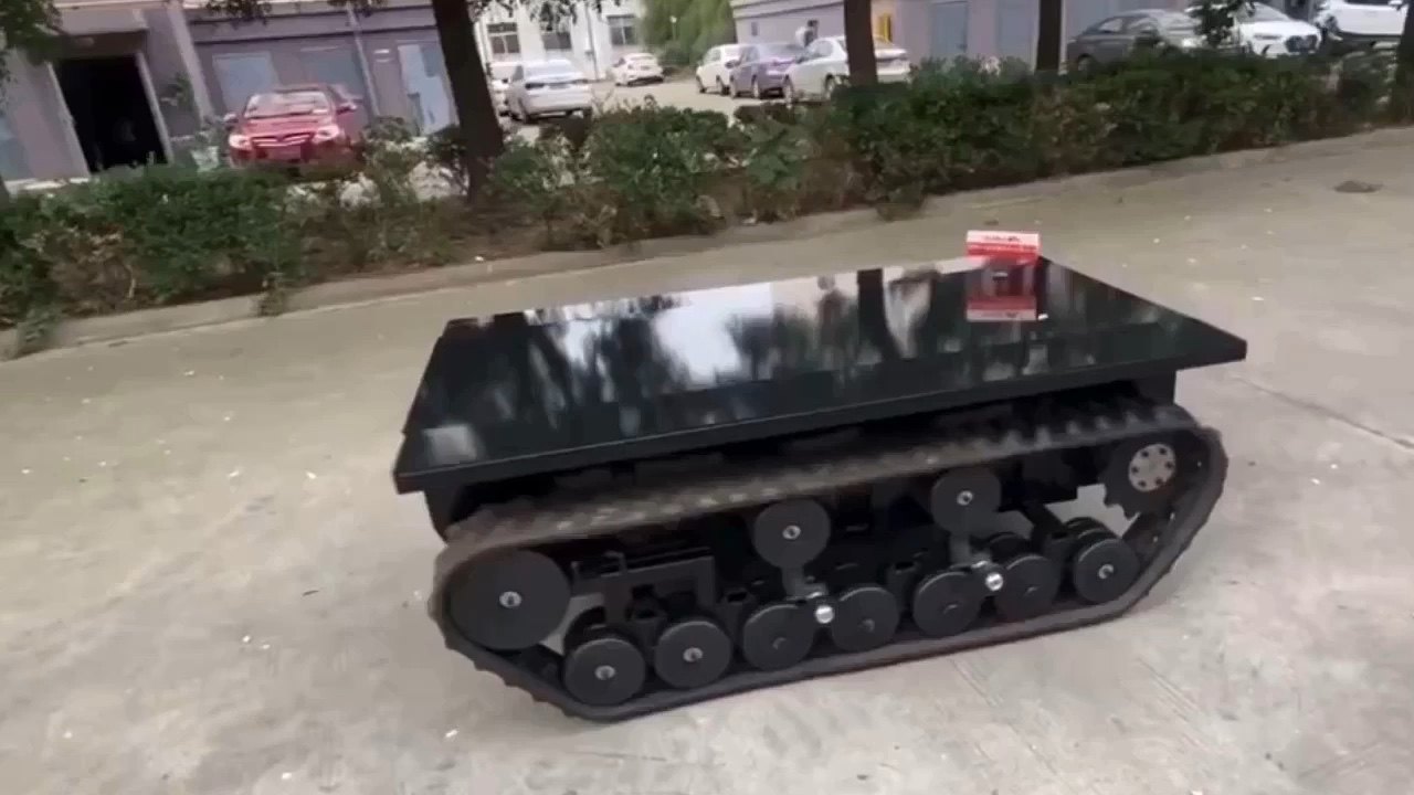 Robot Tracked Vehicle Chassis Undercarriage Chassis Tank Tracks ...