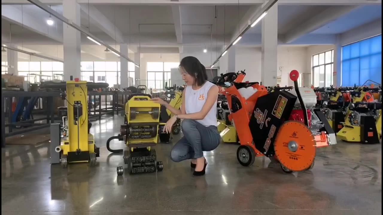 Floor Machine Asphalt Scarifier Road Marking Paint Remover - Buy Floor ...