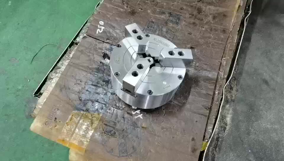 Front Mounted Lathe Chuck 3 Jaw Pneumatic Chuck - Buy 3 Jaw Chuck ...