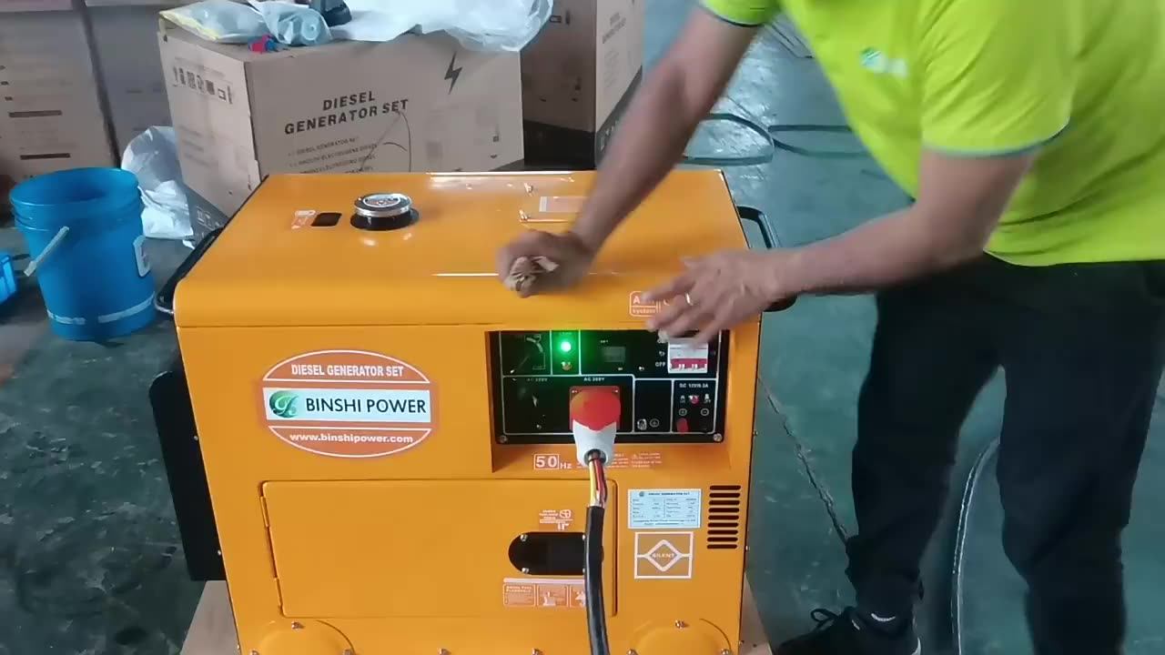 10kw Factory Cheap Price Soundproof Silent Generator Portable Cheap ...