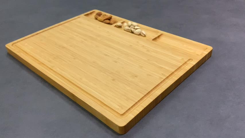 Custom Extra Large Organic Wood Butcher Chopping Block Kitchen Bamboo ...