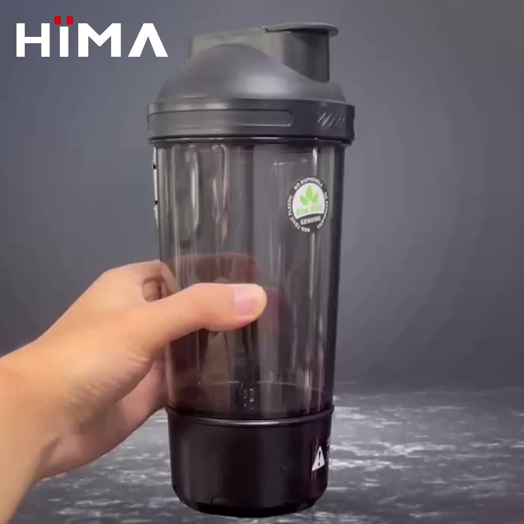 Custom Logo 600ml Automatic Protein Shaker Bottle Self Stirring Bottle ...