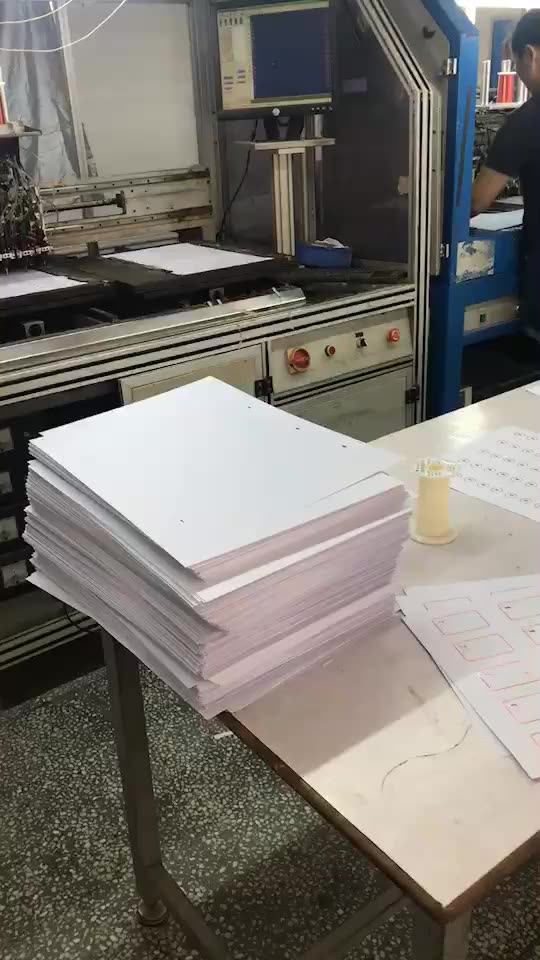 A4 Size Rfid Inlay Tk4100 (f08 Or T5577) For Pvc Card - Buy Rfid Inlay ...