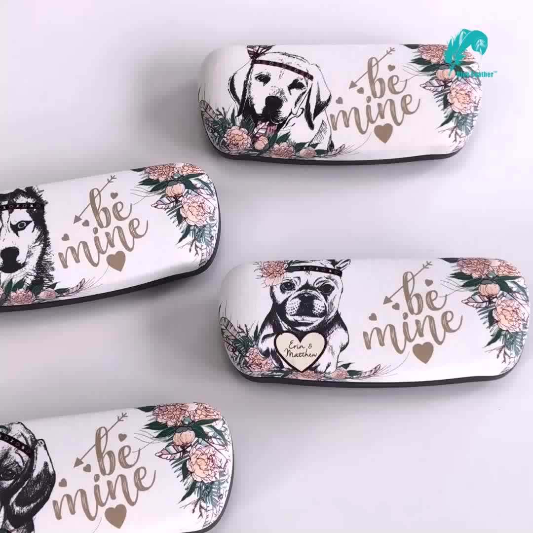 Classic Man's Case Leather Eyeglasses Case Vr Box 3d Spectacle Case ...