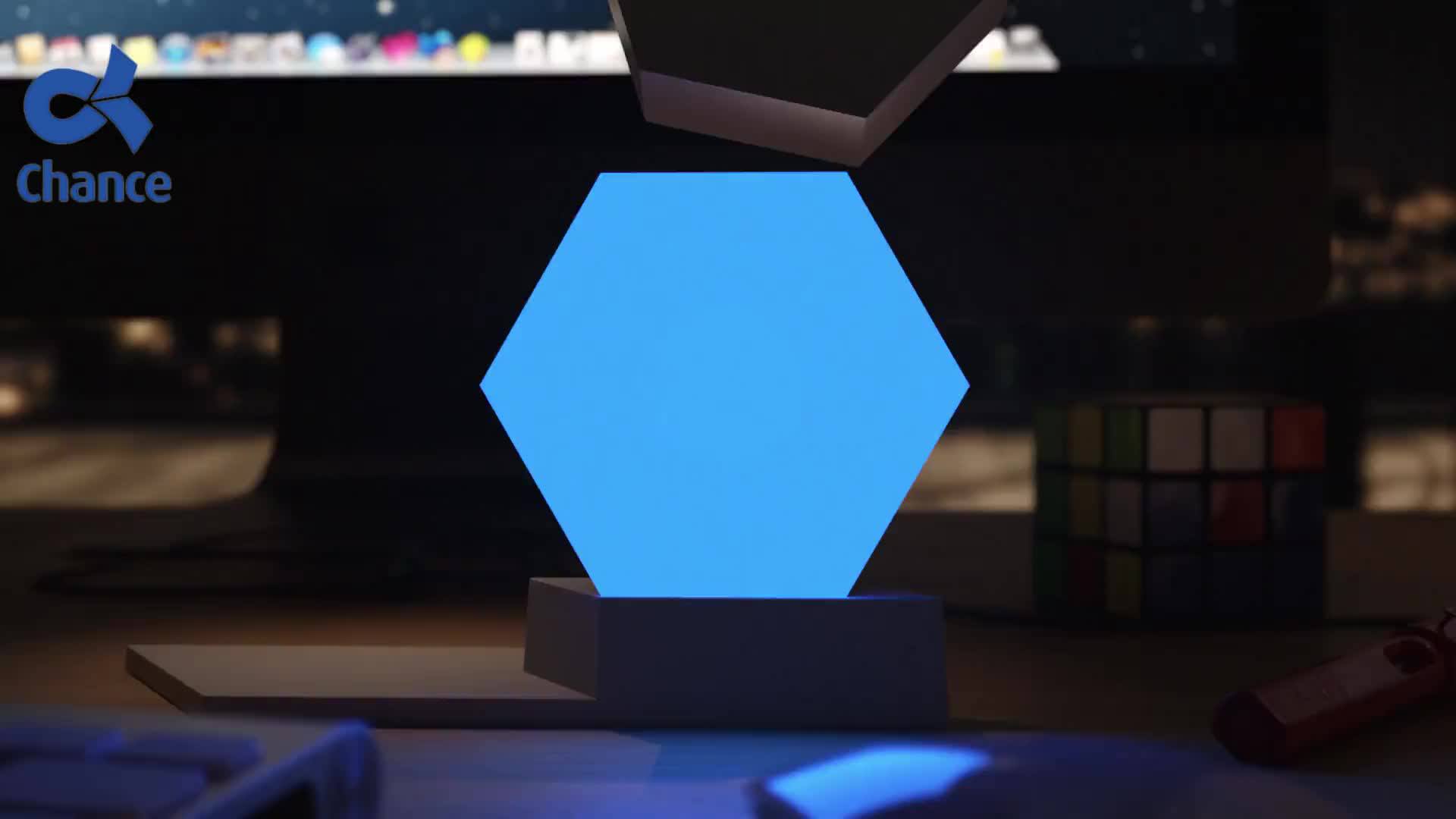 Quantum Lamp Led Hexagonal Lamps Modular Touch Sensitive Honeycomb ...