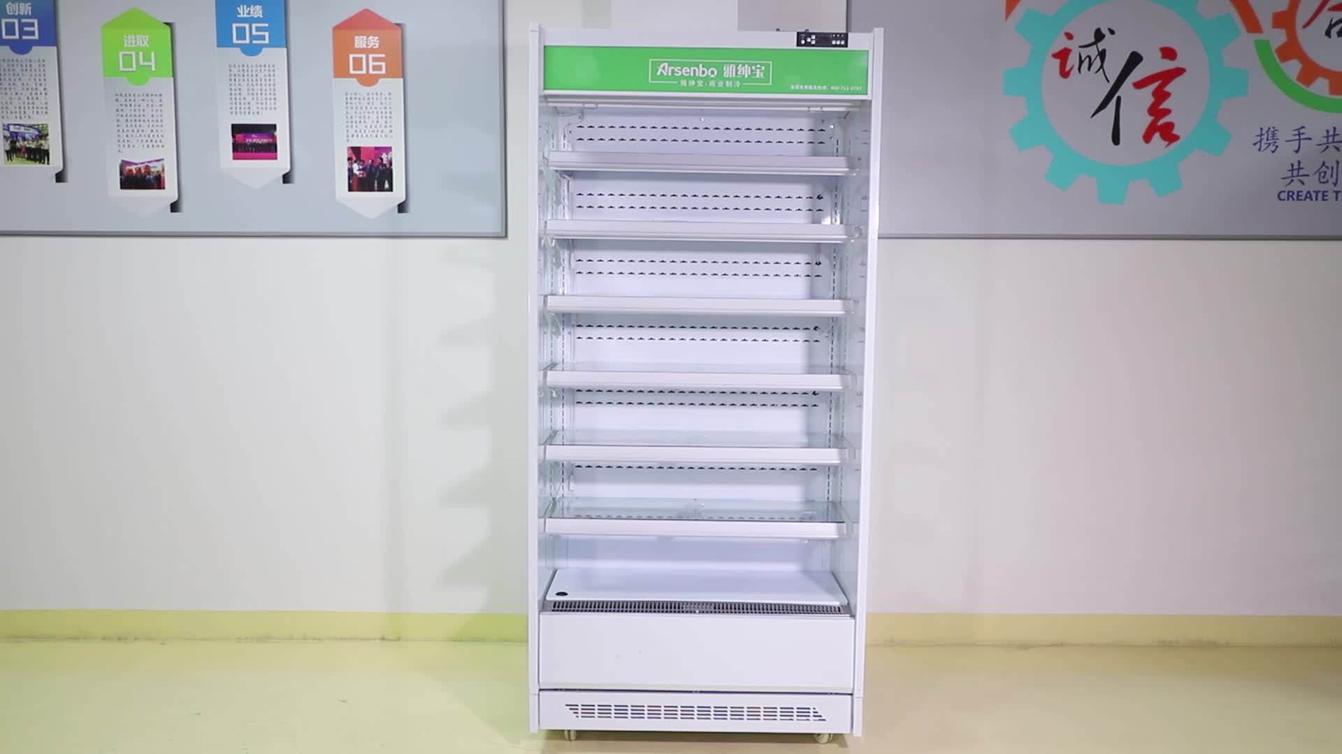 Kulkas Tampilan Buah Dan Sayuran Supermarket,Tipe Terbuka - Buy Buah ...