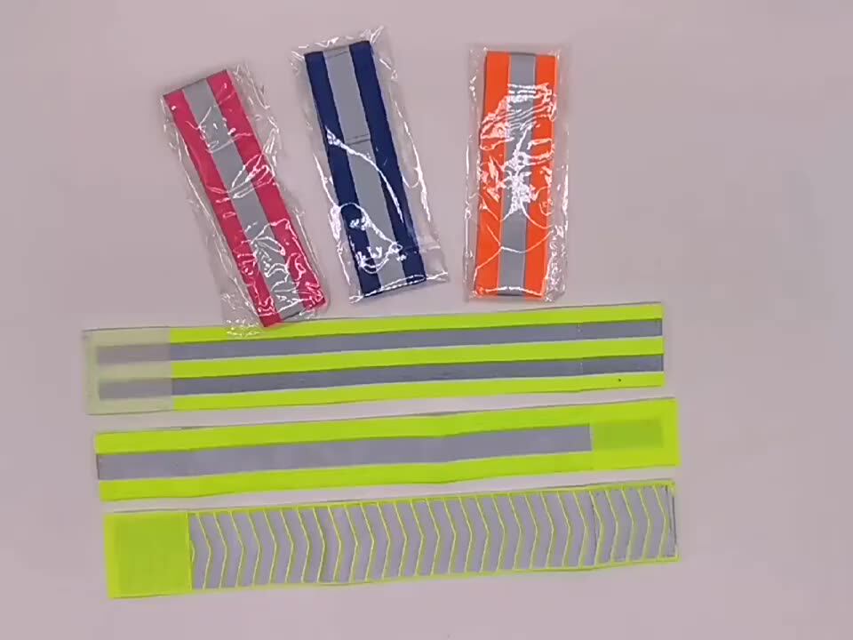 Reflective Bands Reflector Running Gear Adjustable Reflective Armband ...