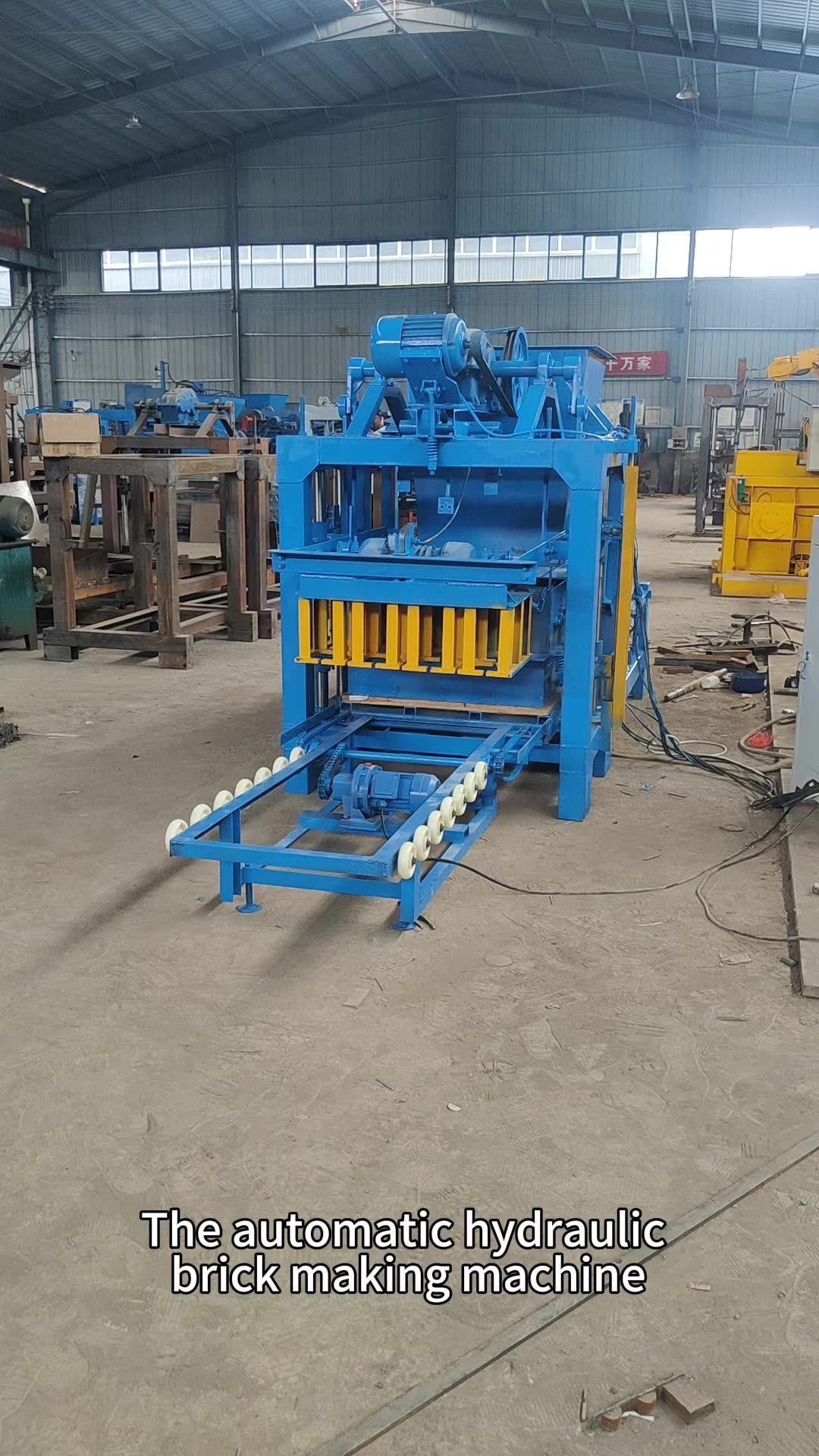 High Quality Hydraulic Brick Making Machine Automatic Brick Making ...