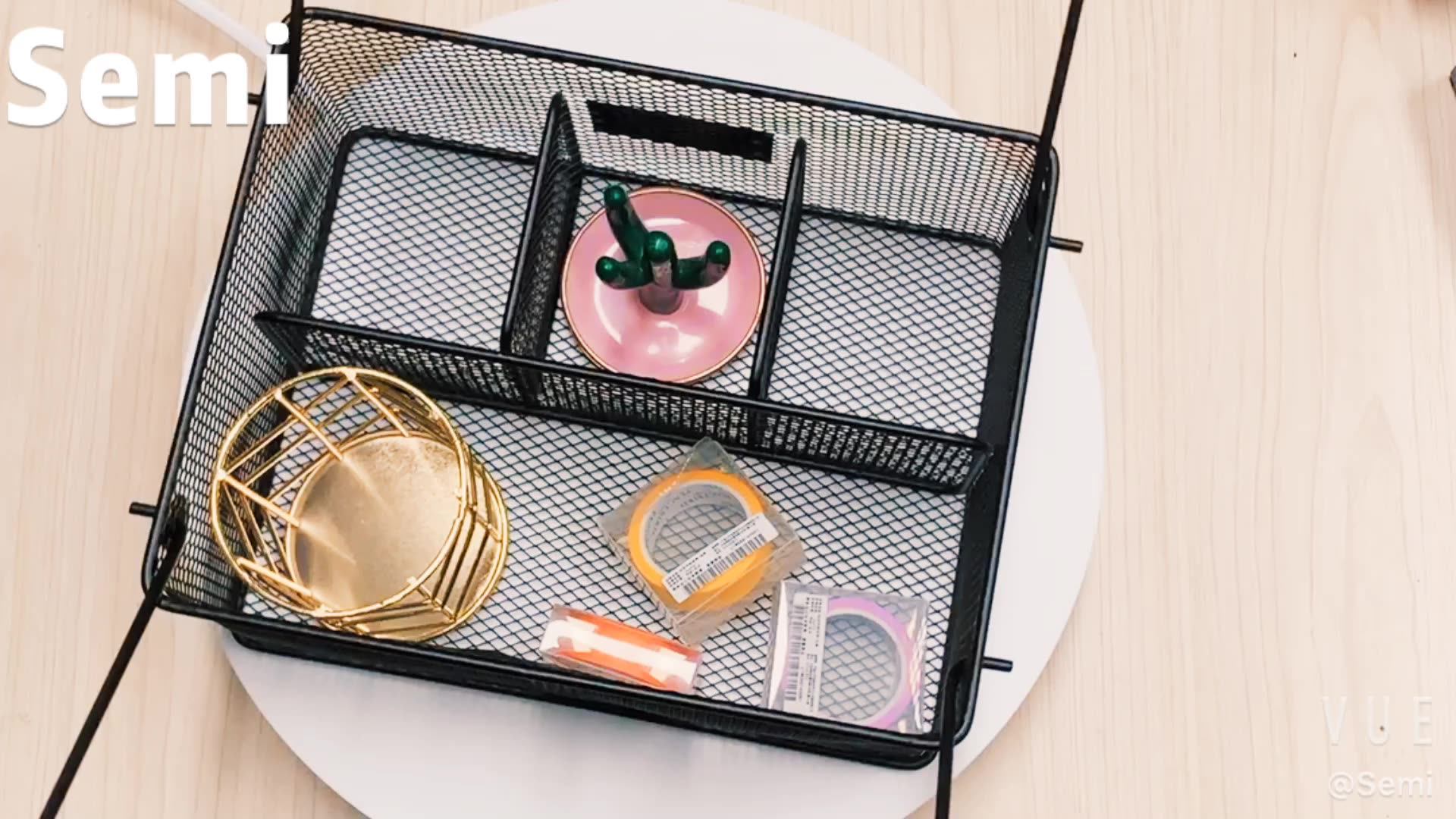 Utensil Caddy Holder Metal Kitchen Condiment Organizer And Flatware ...