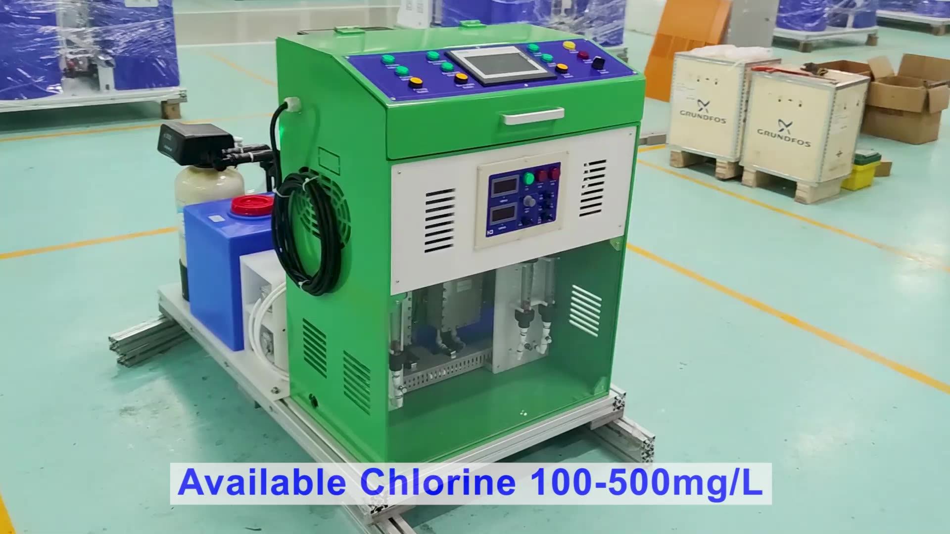 Chlor Alkali Plant Ionizer Electrolysis Chamber Slightly Acidic ...