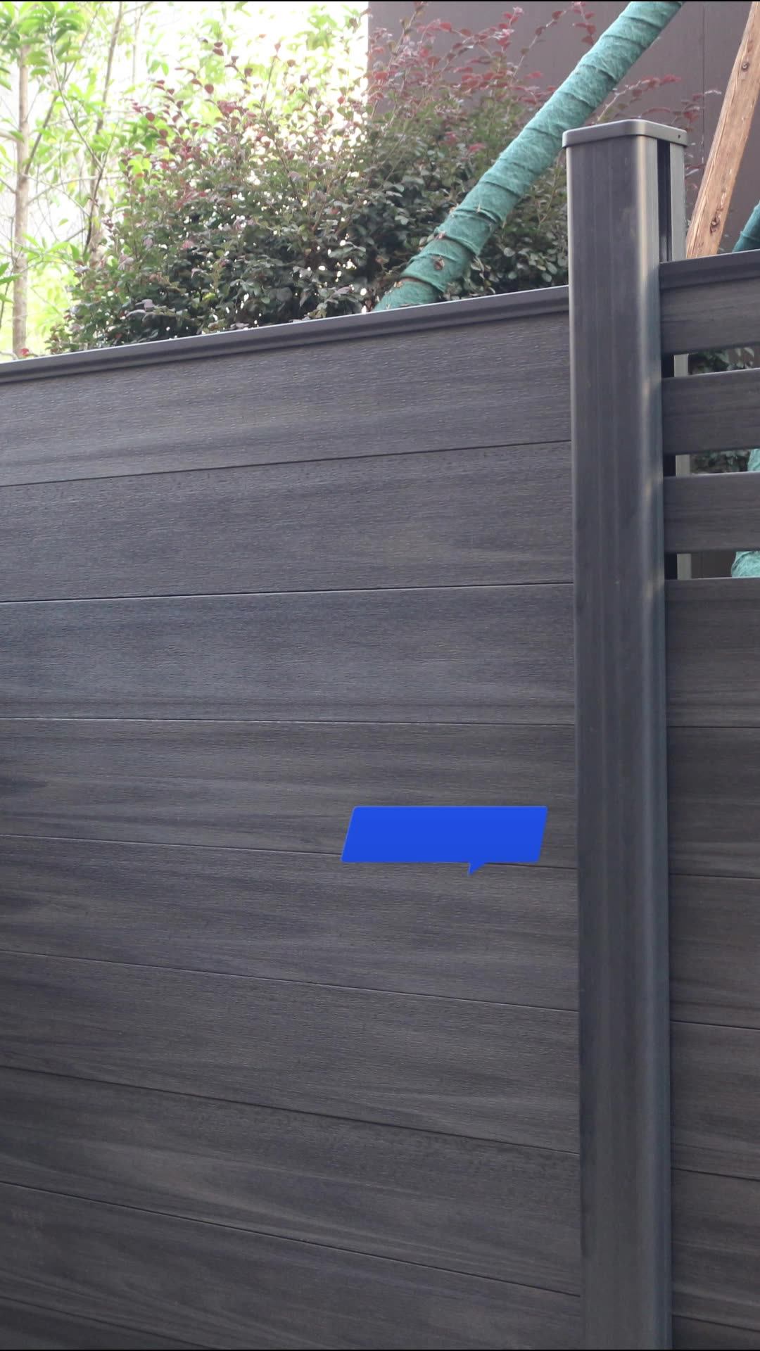 Luxury Terrace Fence Design Outdoor Hot Seller Eco Friendly Wpc Fencing ...