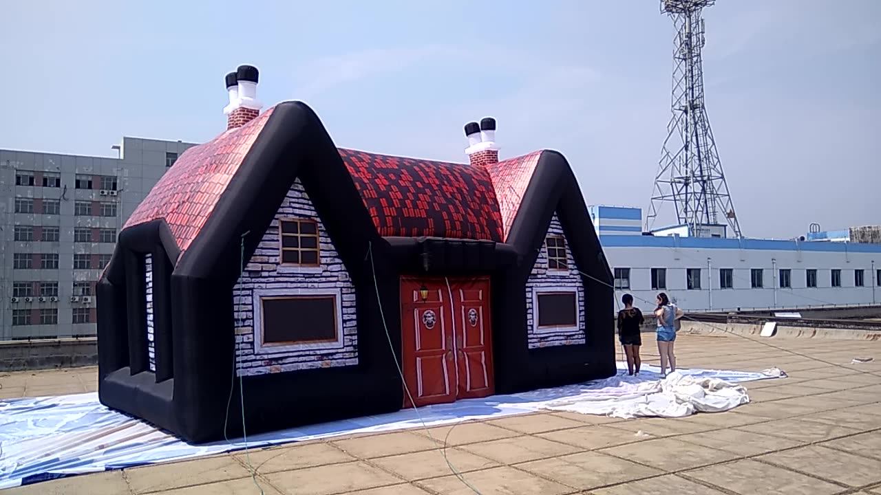 Customized Inflatable Scary Themed Haunted House Tent - Buy Inflatable ...