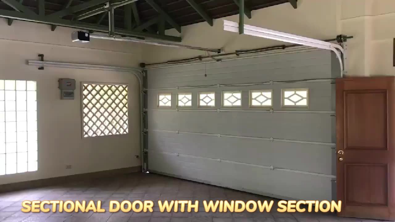 40mm Thickness Sandwich Panel 12 X 7 Garage Door Inserts - Buy 12 X 7 ...