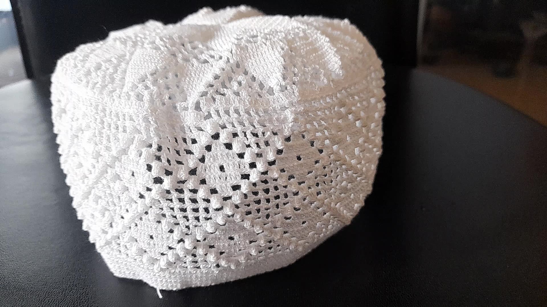 Top Quality Muslim Prayer Tupi Haji Hand Knitted Kufi Hat Best Quality ...