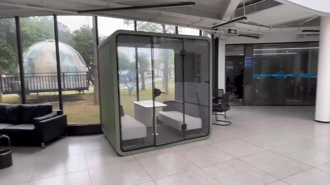 Activity Office Cabin Room Soundproof Negotiation Cabin Live Broadcast ...