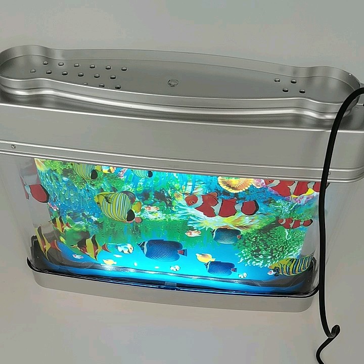 Modern Shape Seabed World Lamp Lighting Move Decorative Seabed Fish ...