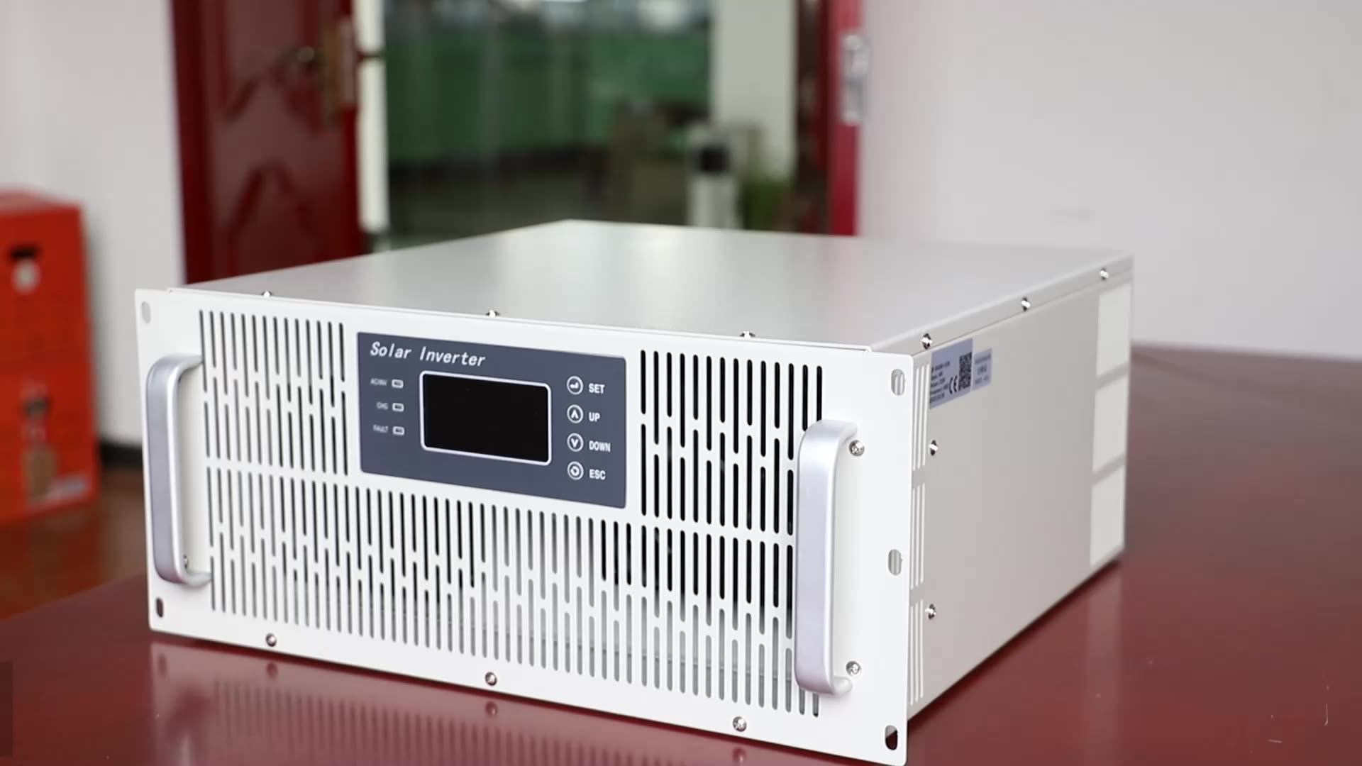 Hybrid Solar System Inverter/charger 6kw 48v Dc 230v Ac Mounted Rack ...