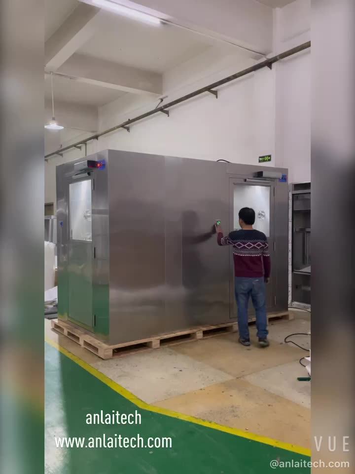 Clean Room Electronical Interlock Air Lock Air Shower - Buy Air Shower ...