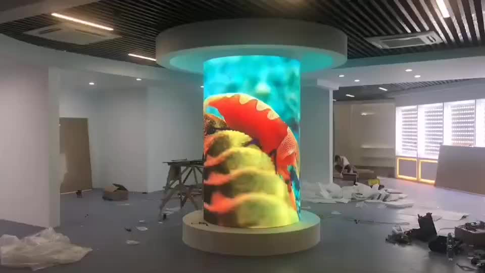 P3 Flexible Led Sign Board Flexible Led Panel Indoor Led Screen Display ...