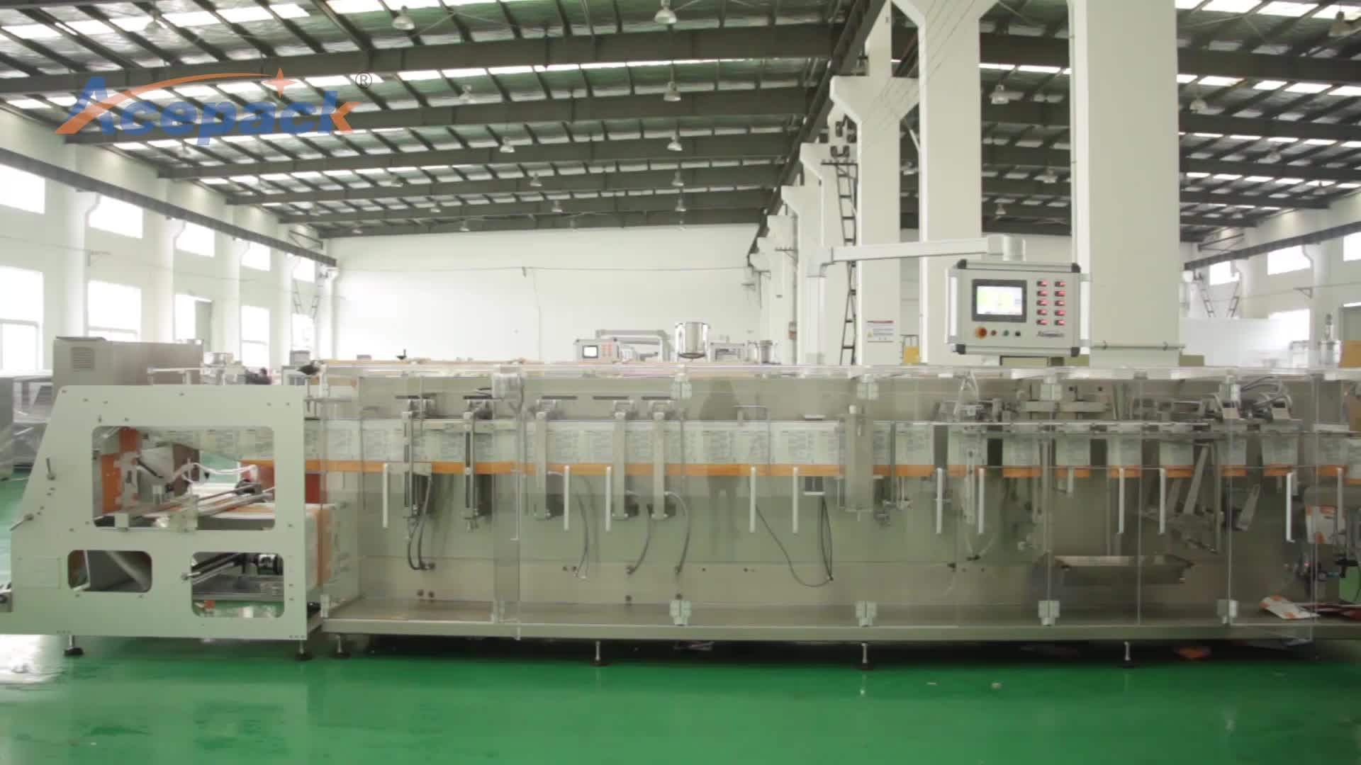 Automatic Electric Horizontal Doypack Stand-up Pouch Packing Machine ...