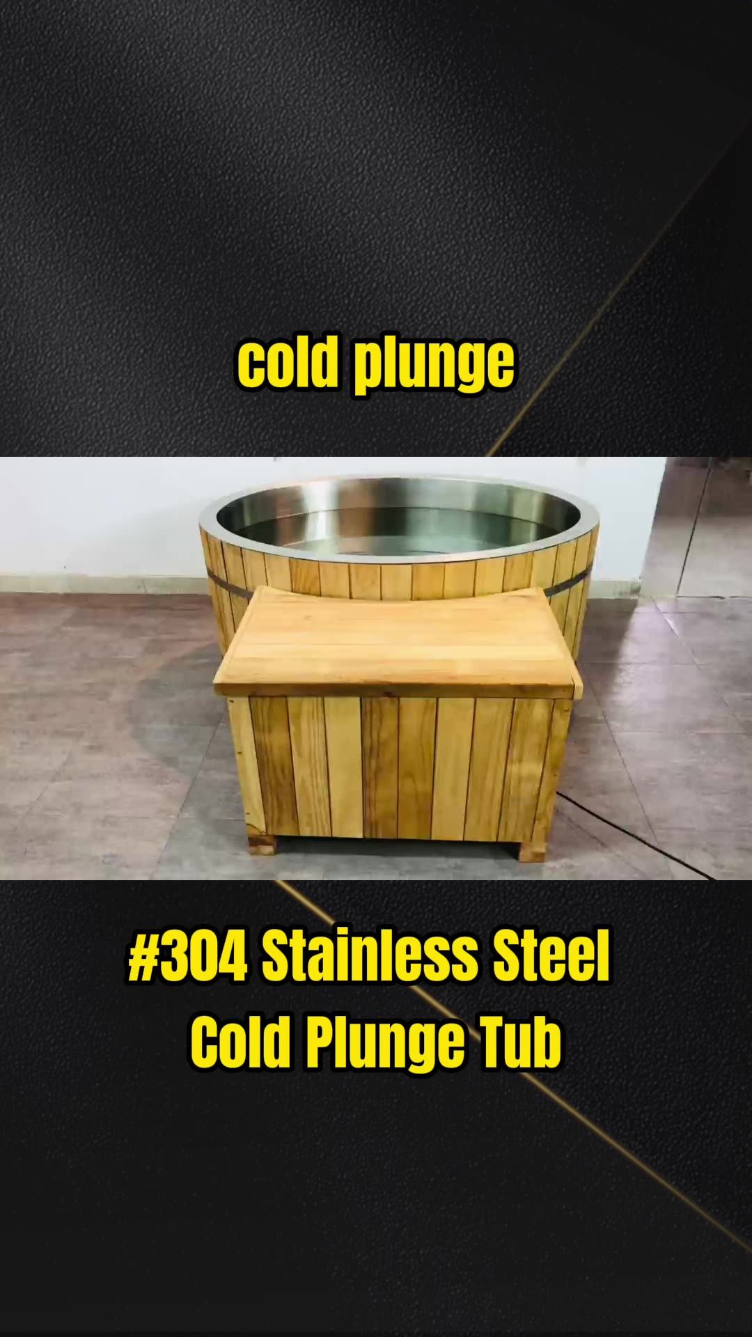 New Innovation Ice Bath Tub With Stainless Steel Inner And Smart ...