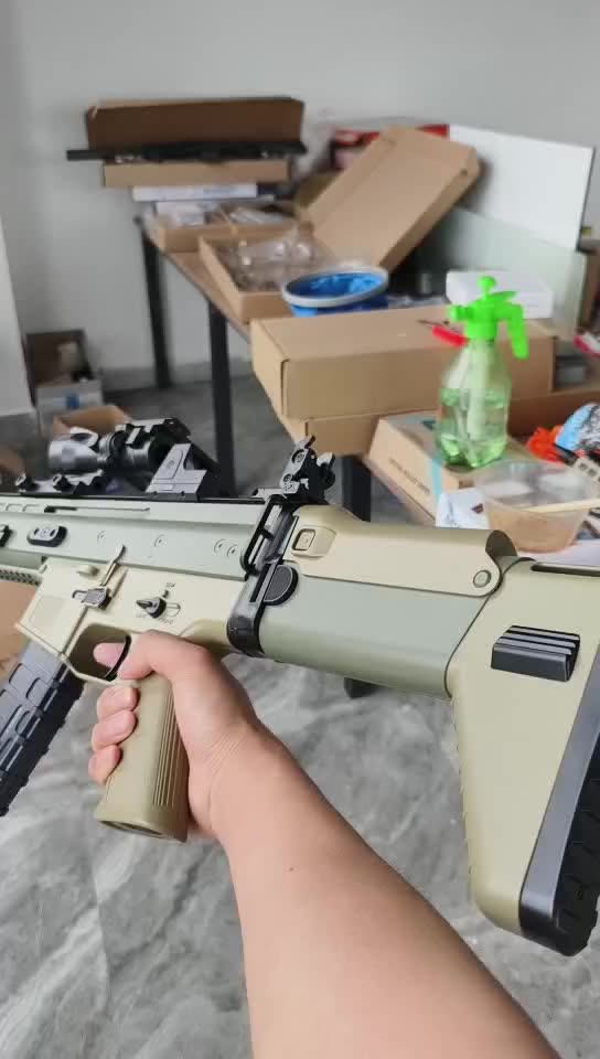 Latest Style Scar All-nylon Gel Blaster Splatter Nerf Soft Bullet Toy ...