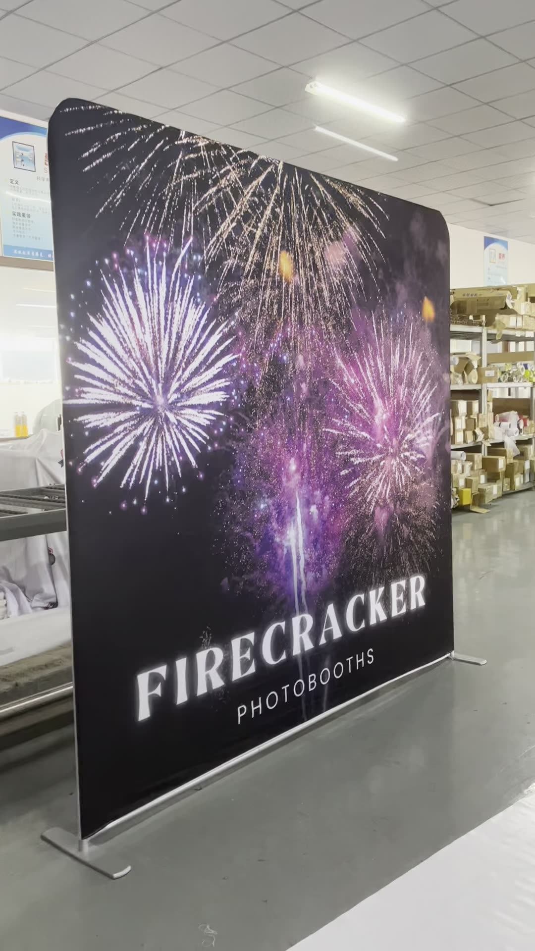 Premier Exhibition Backdrop Trade Show Display Booth Stretch Tension ...