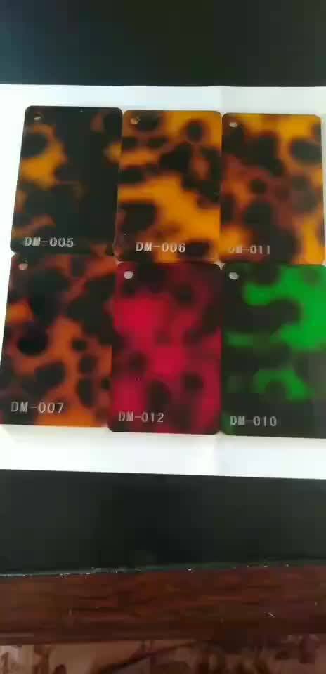 Wholesale Customized Cast Plastic 3mm 1kg Capped Abs Tortoise Celluloid ...