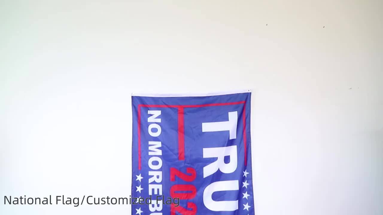 Large Polyester Donald Trump 2020 Flags For American President Vote ...