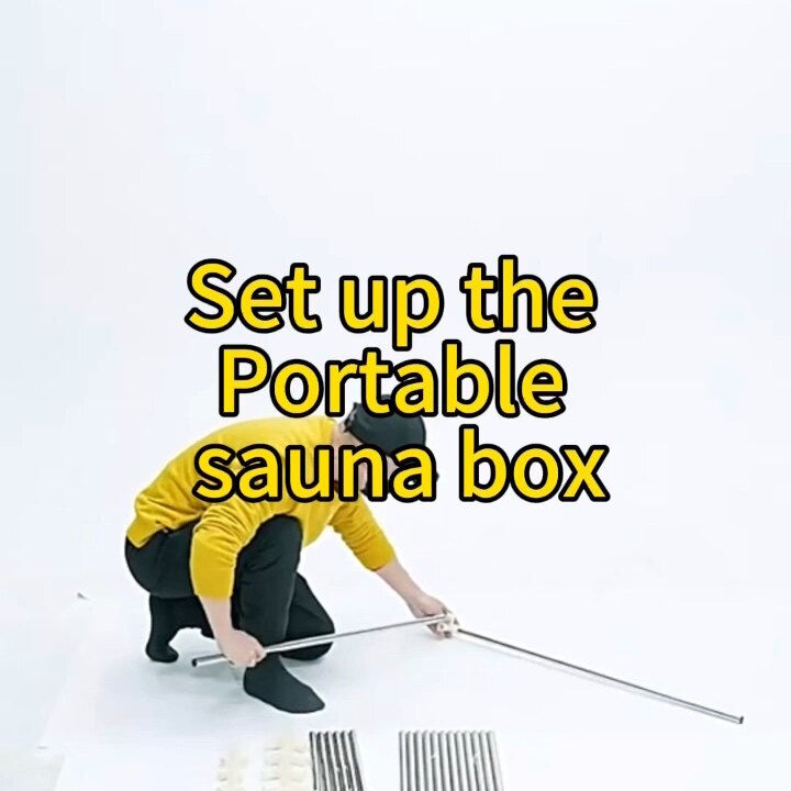 Portable Home Use Pentagonal Foldable Sweat Box Sauna Control Smart ...