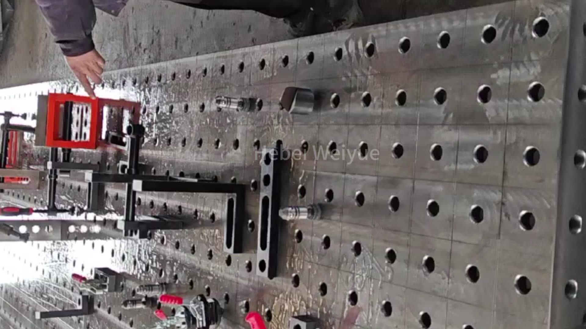 3d Flexible Welding Platform Tooling Fixture Positioning Levelling ...