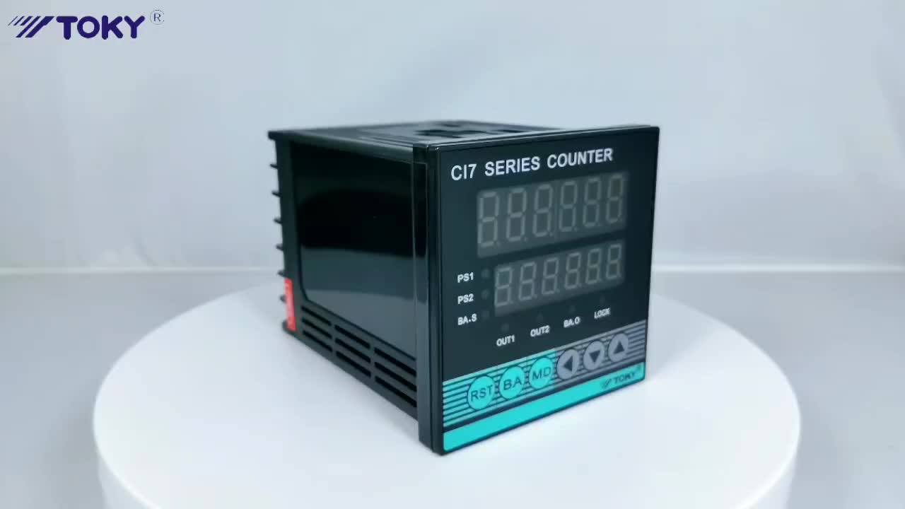 Ci Electric Timer Counter 6digits Digital Length Counter Meter - Buy 6 ...