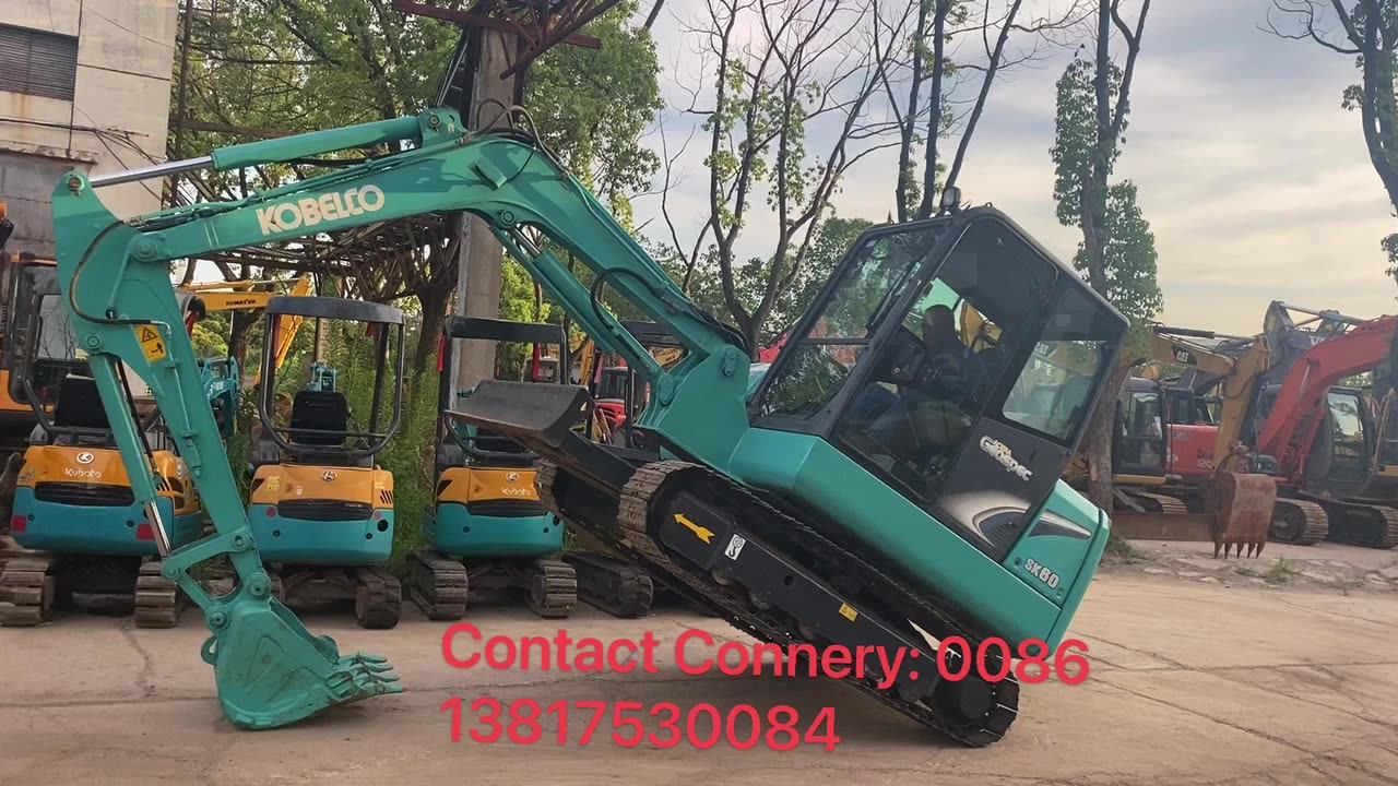 Used Japan Original Kobelco Sk55sr Sk60 Sk70 Sk75 5ton 6ton 7ton Mini ...