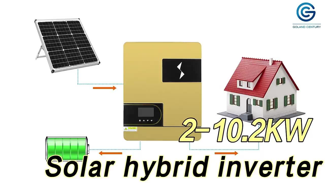 Gcsoar 6kw Inverter Pure Sine Wave Solar Inverters With Mppt - Buy ...