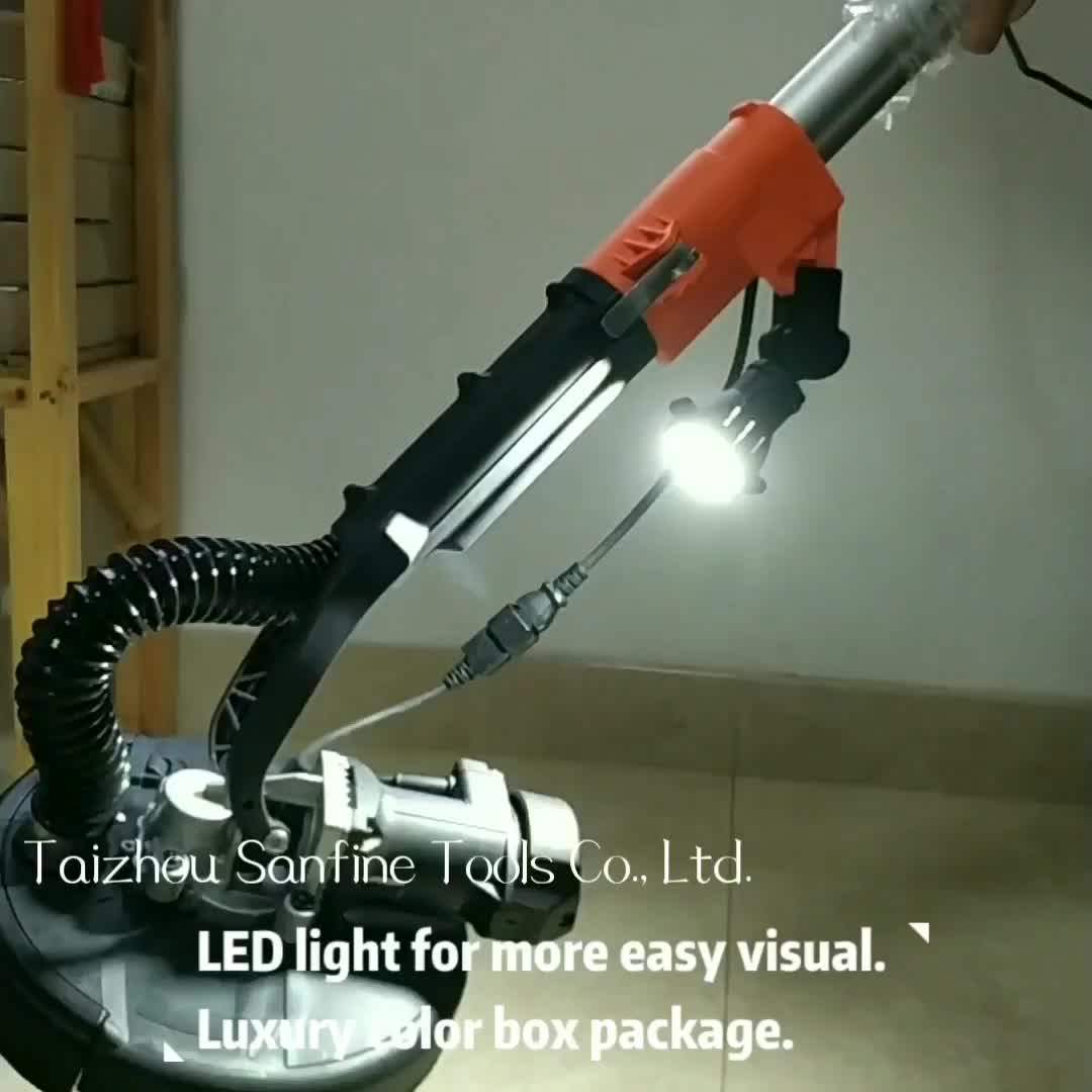 750w Electric Disc Drywall Sander Grinder Polisher Handheld Adjustable ...