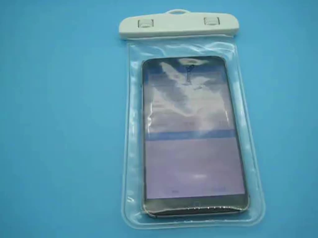 Custom Clear Pvc Waterproof Smartphone Bag Waterproof Phone Case Cell ...