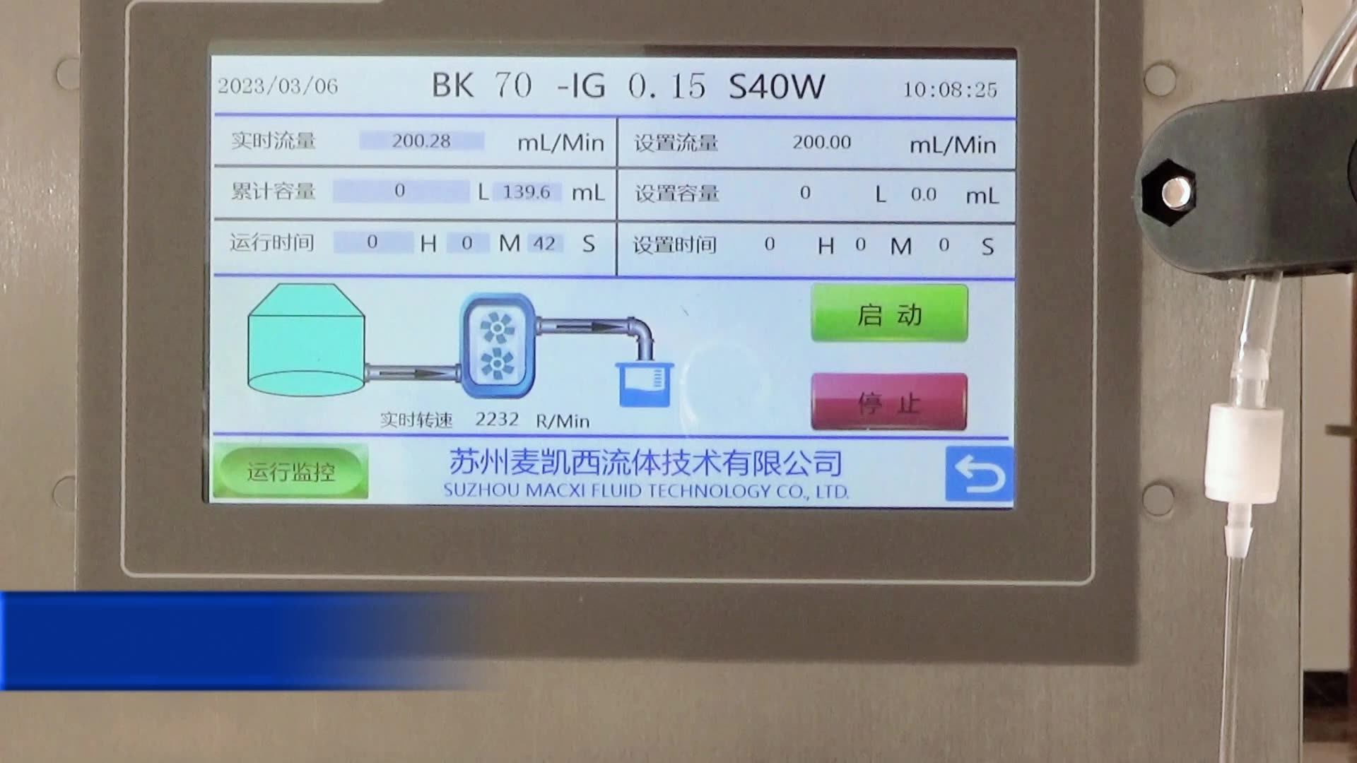 Accurate Measurement Pump And Constant Flow Conveying Pump Control ...