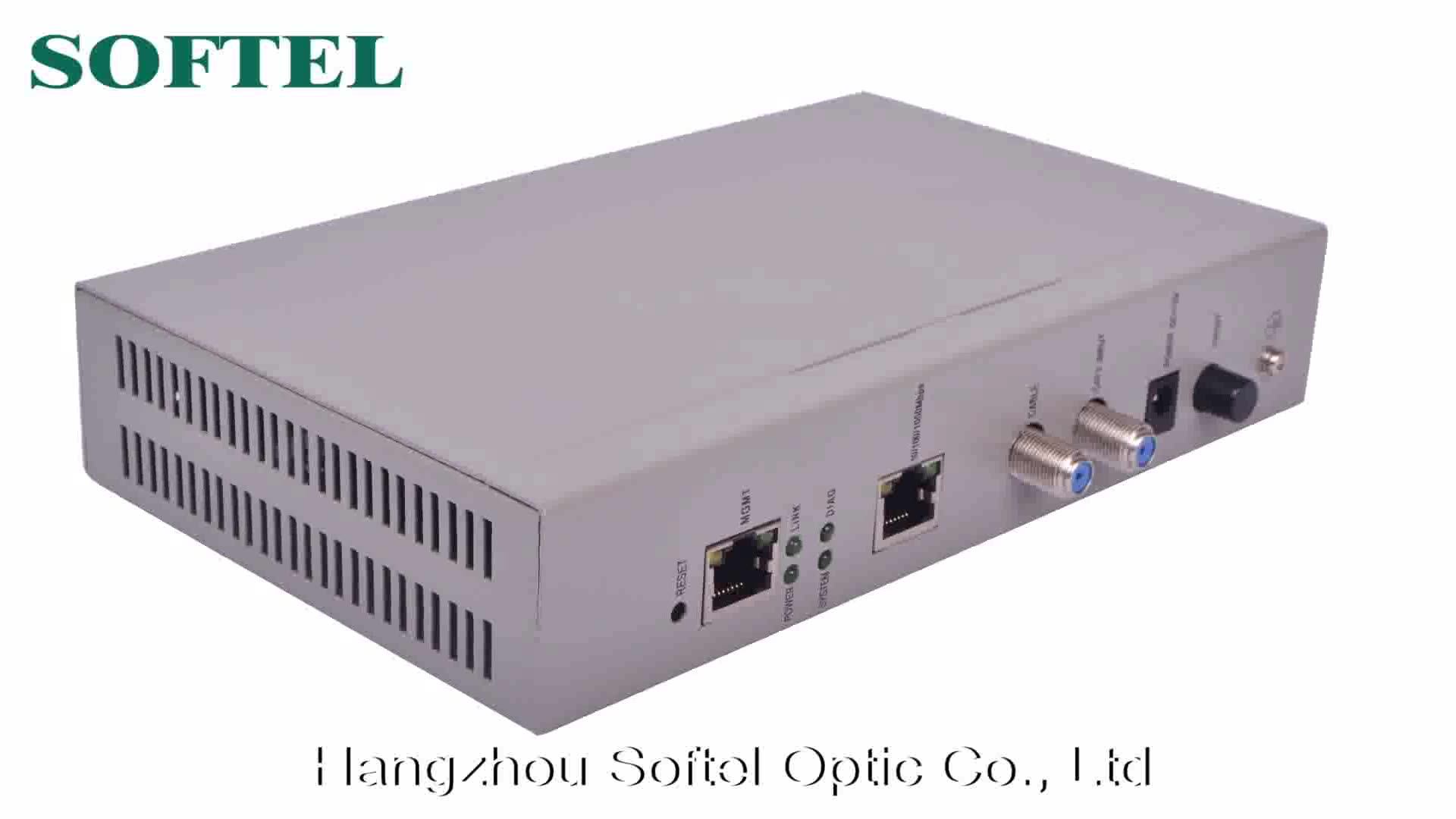 Softel Mac 300mbps Indoor Coaxial Cable Modem Eoc Master With 2 Gigabit ...