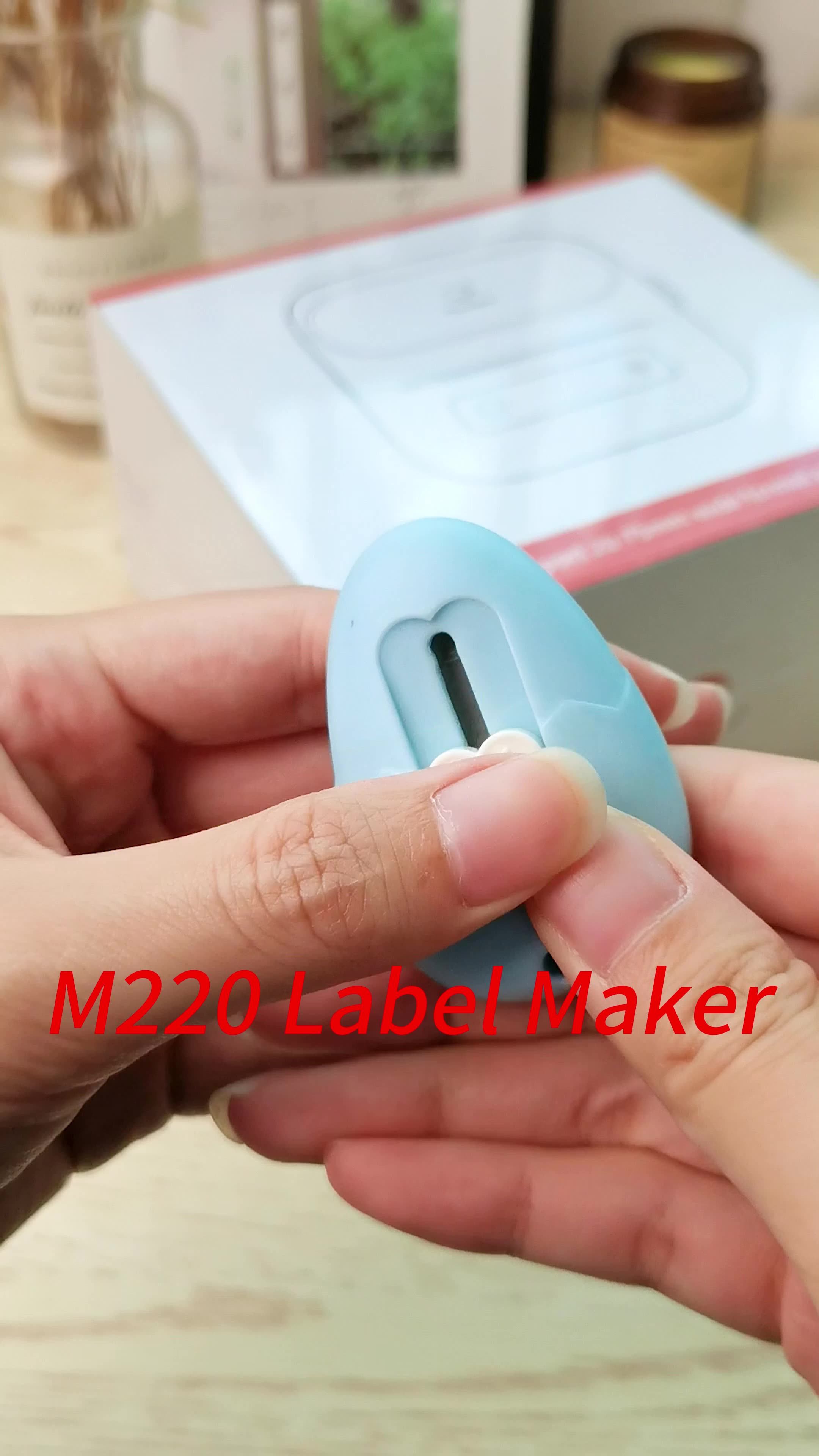 Phomemo Barcode Label Maker Label Machine M220 Portable Mini Label ...