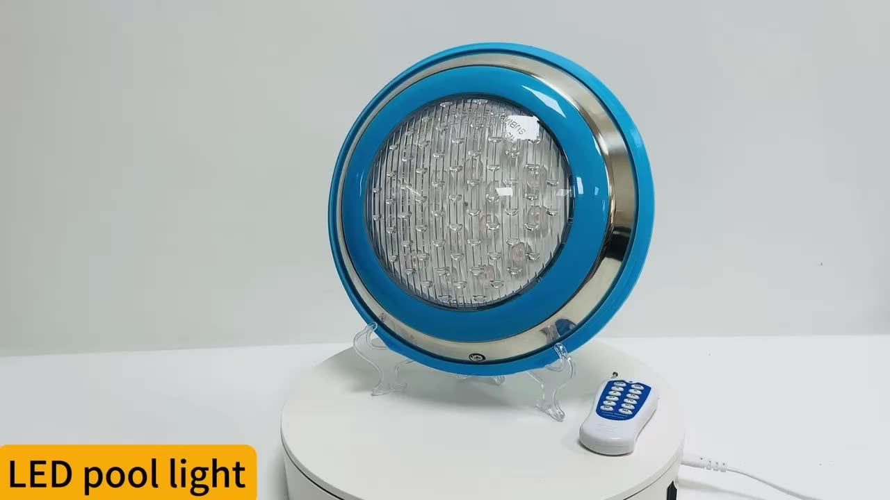 Stainless Steel High Power Submersible Under Water Lamp Rgb Pool Light ...