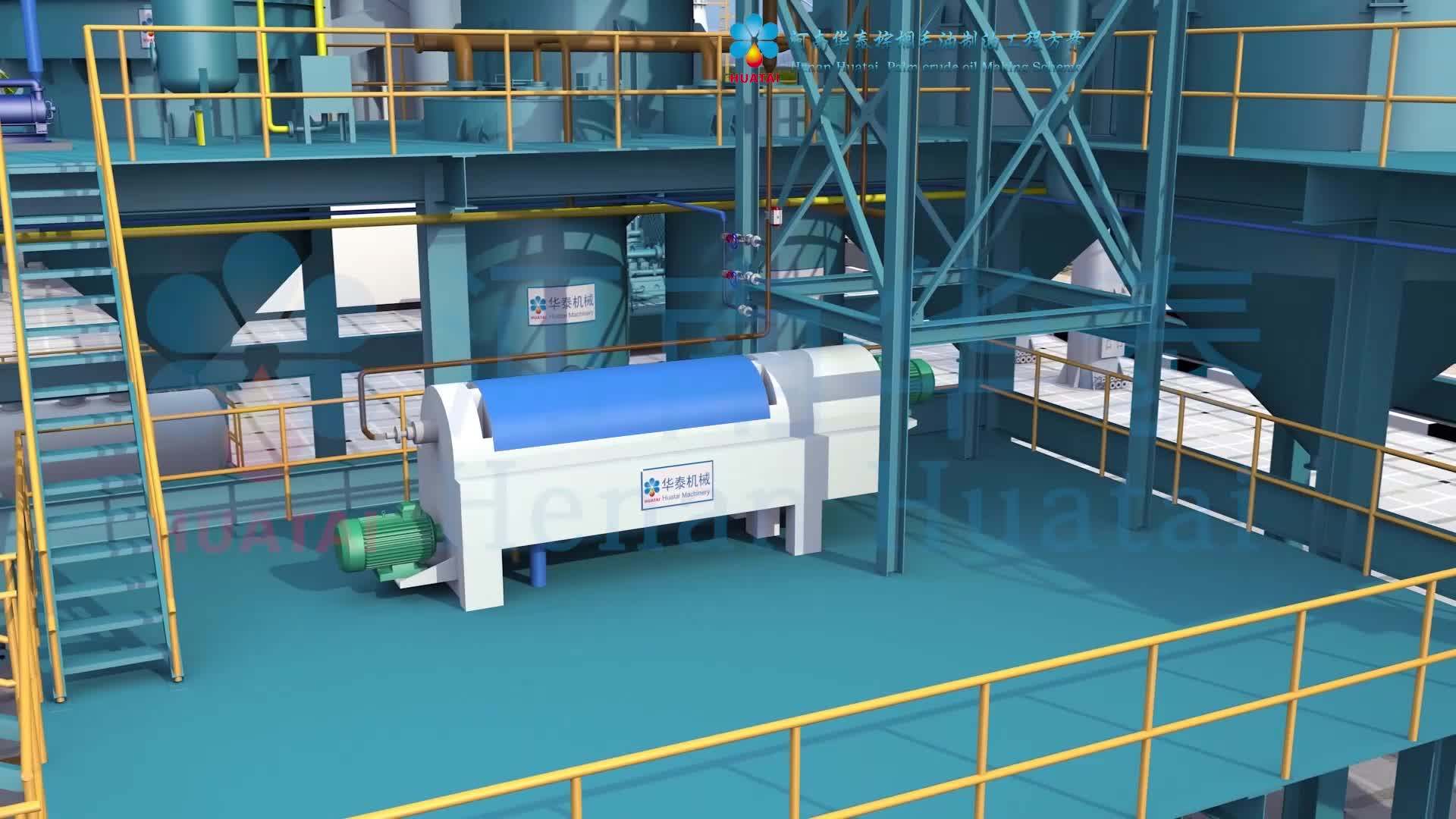 Fresh Palm Fruit Pressing Oil Machine/crude Palm Oil Fractionation And ...