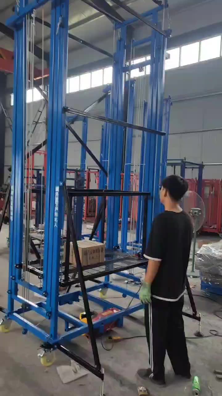 500kg Loading Hydraulic Automatic Lifting Scaffolding Mobile Electric ...
