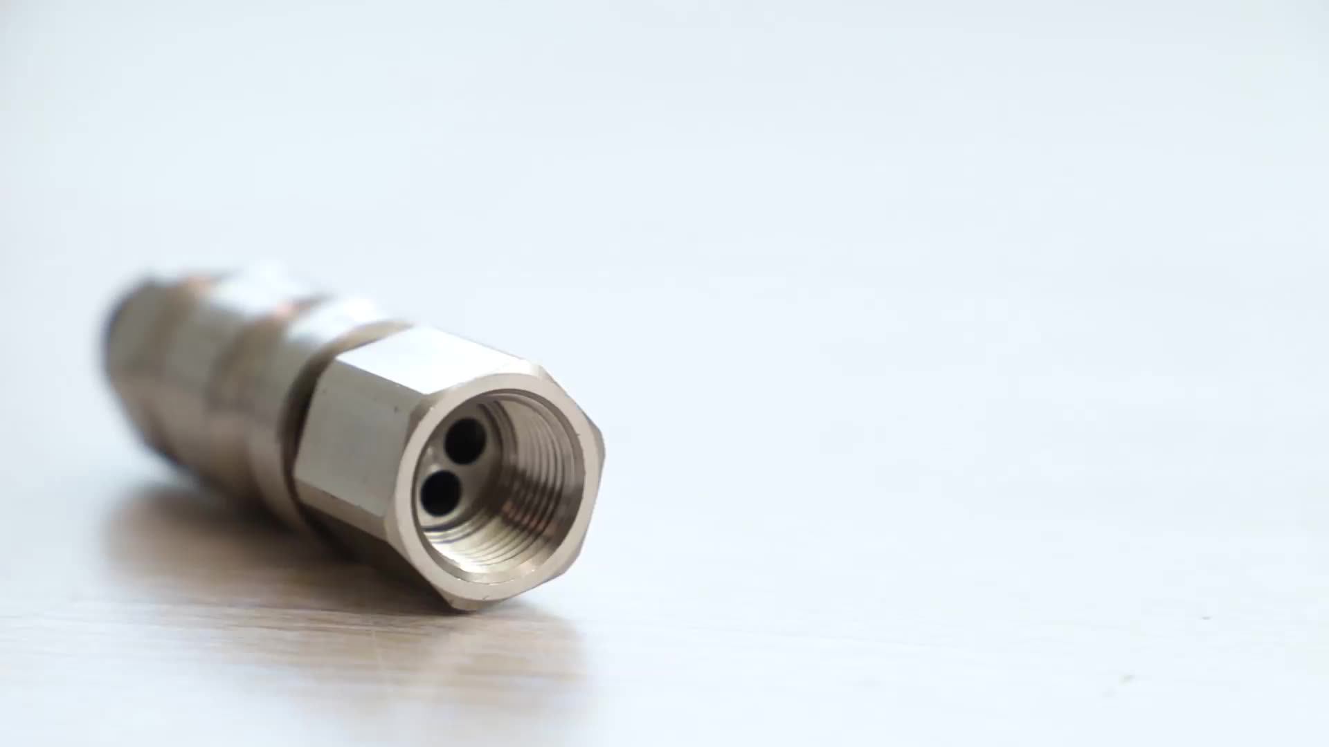 Leakless Flat Face Hydraulic Quick Coupling Huge Computer Cooling ...