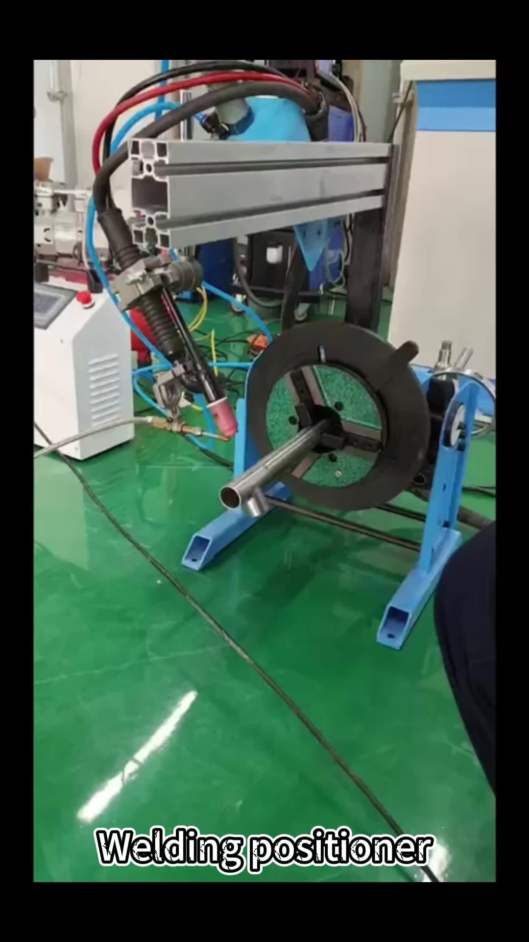 110volt Weld Positioner With Through Hole Rotary Turntable 200 Welding Chuck - Buy Welding ...